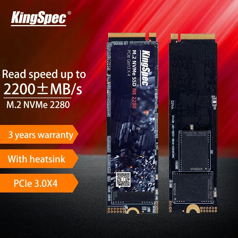 Ssd KingSpec m2 nvme... M.2 ssd 240gb M2 256gb PCIe NVME 128GB 512GB 1TB de disco de estado ...