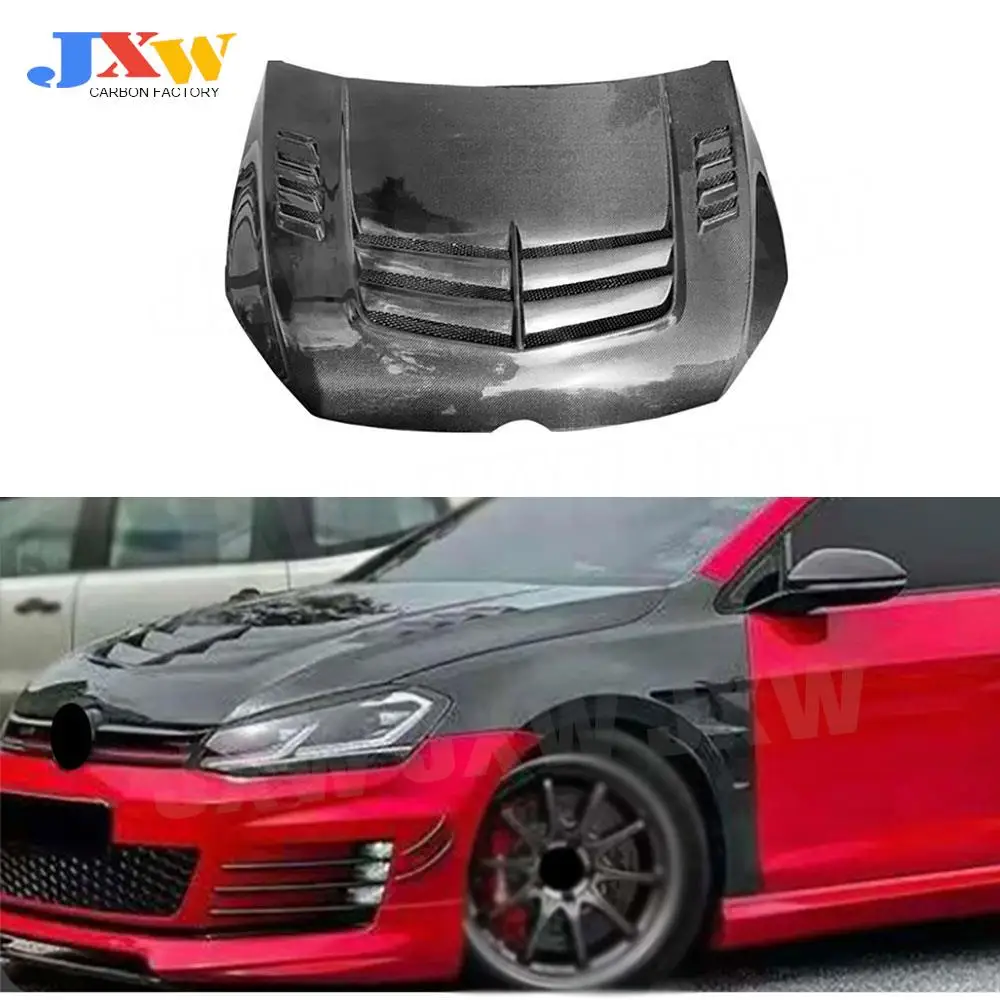 Carbon-Fiber-FRP-Car-Front-Engine-Hood-Cover-Bonnet-Decoration-Body ...