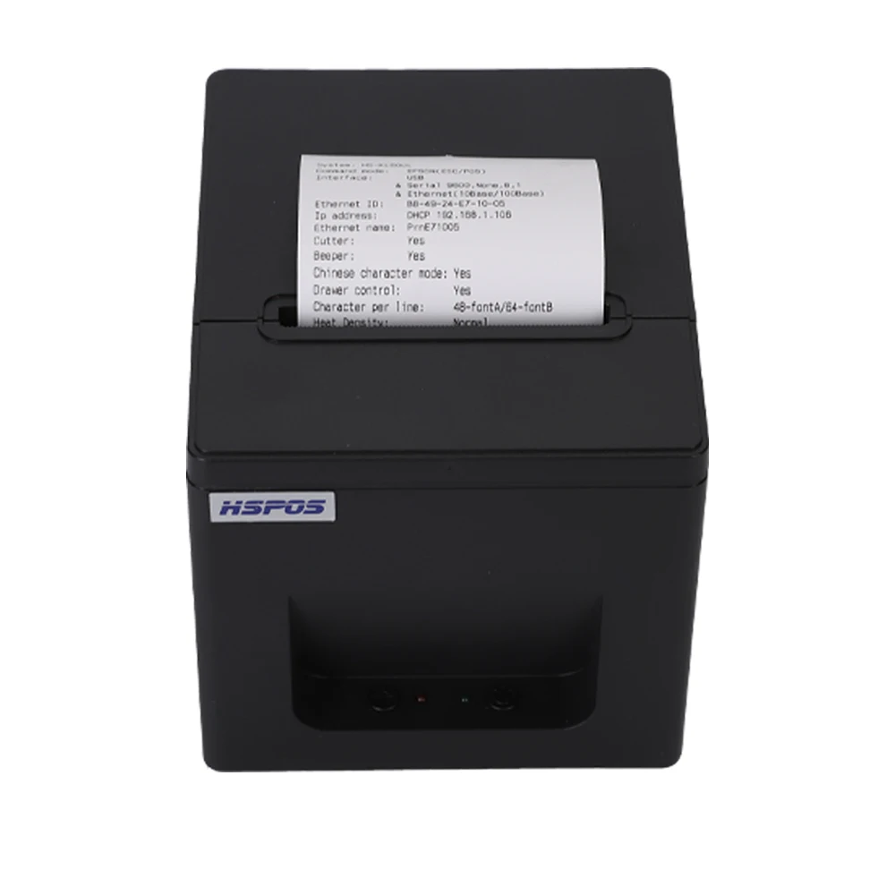 80MM Thermal Receipt POS Printer 180MM/S Fast Speed Retail USB LAN ...