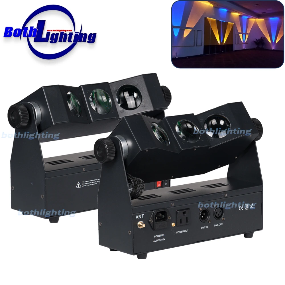 2pcs-Wireless-DMX-RGBA-Tri-Beam-Wash-Light-3x10w-Battery-powered-LED ...