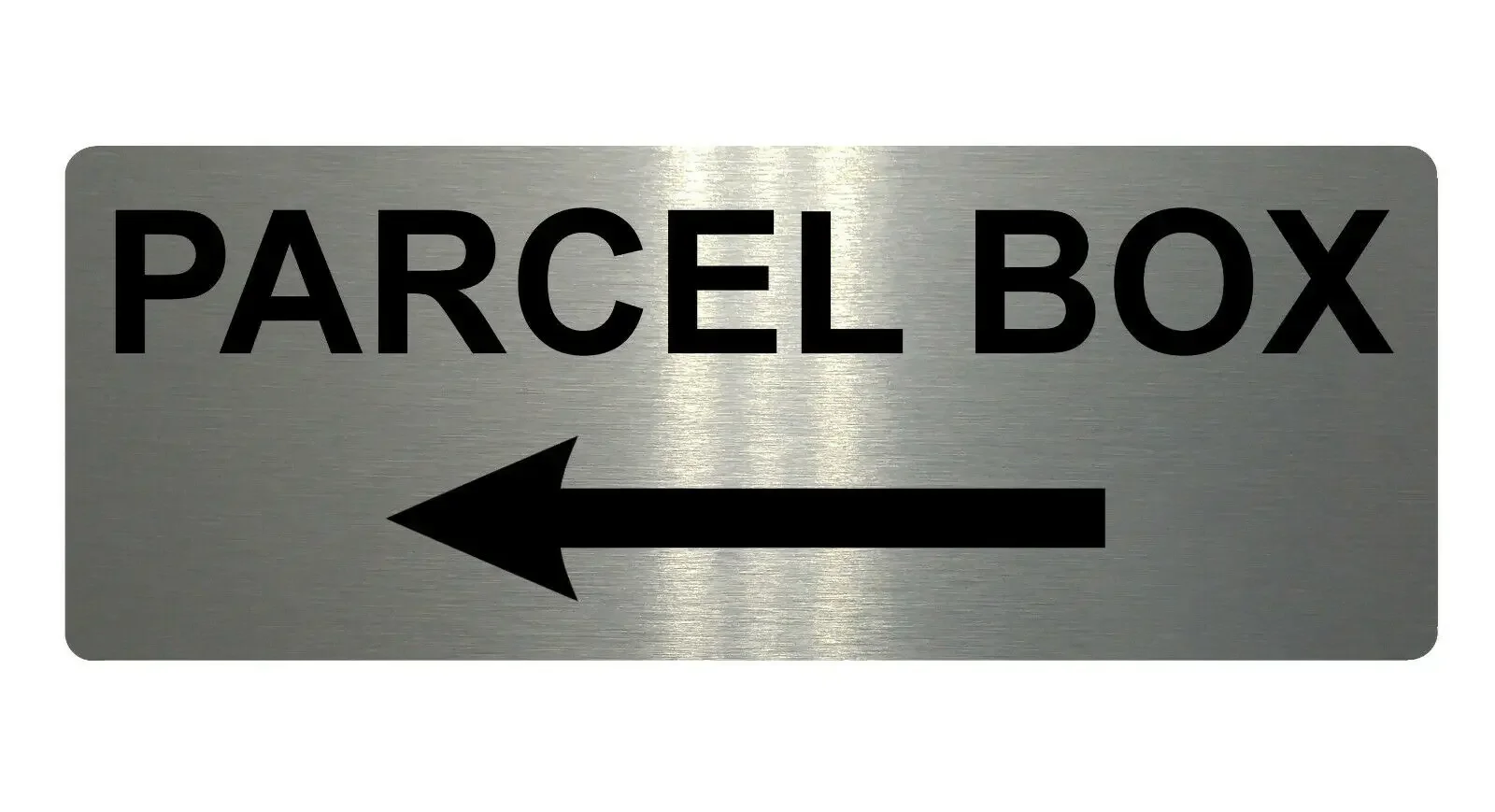 PARCEL-BOX-Sign-wiht-Arrow-to-the-left-or-right-20-7-5cm-Paecel-Box ...