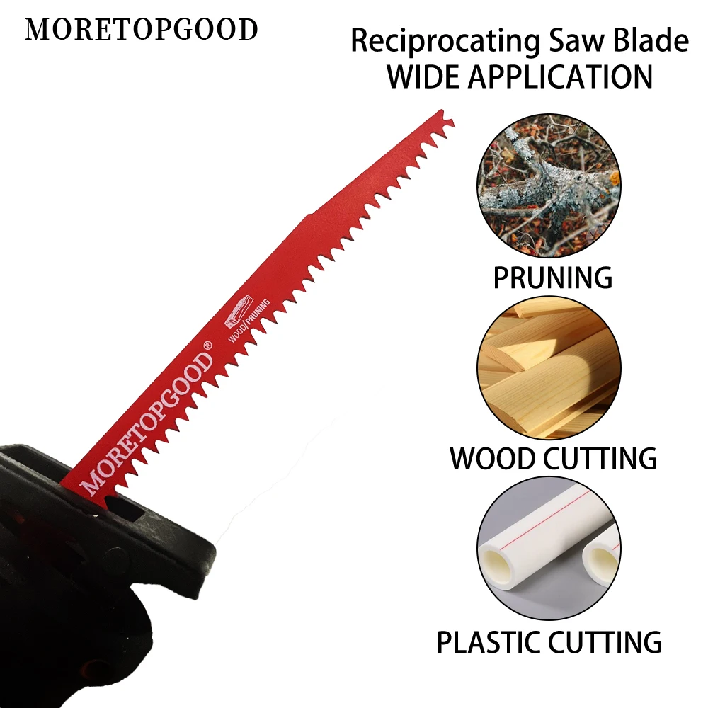 Double-Sided Reciprocating Saw Blades,9 Inch Wood Pruning