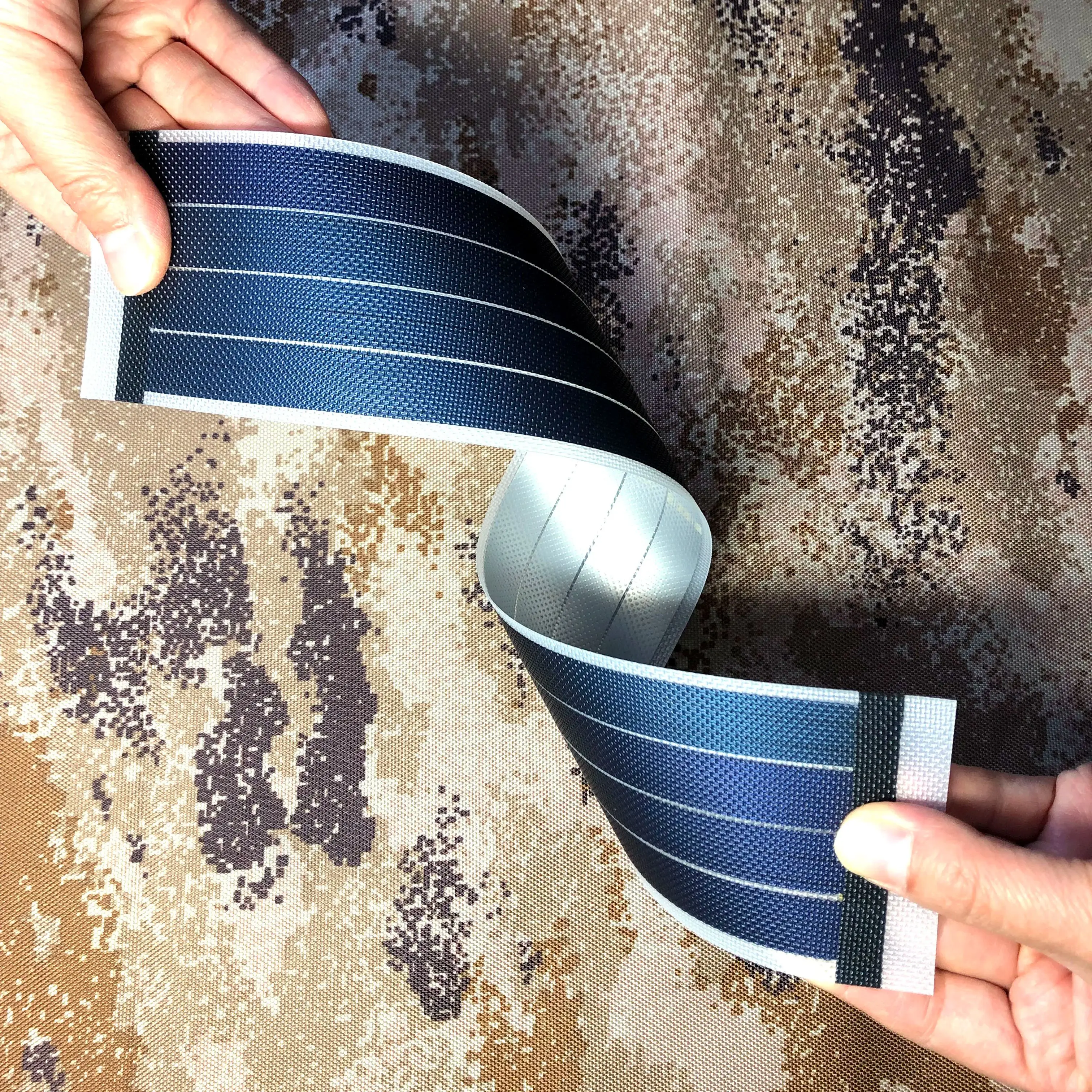 1.35W 6V flexible solar panel thin-film Amorphous silicon camping ...