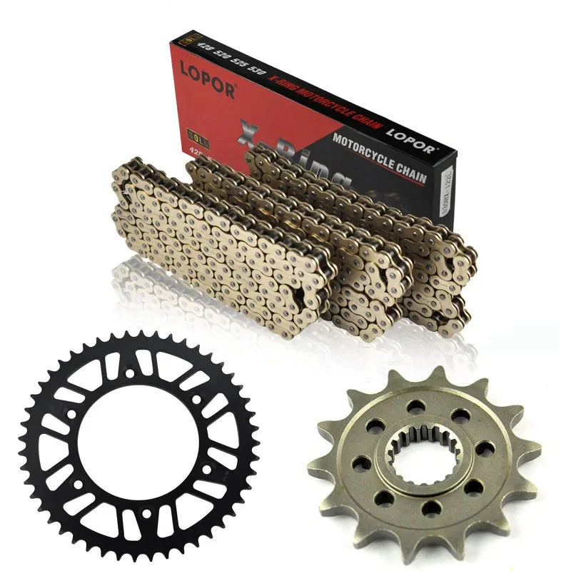 520-Chain-Motorcycle-Front-Rear-Sprocket-Kit-For-Honda-CRF450-CRF450R ...