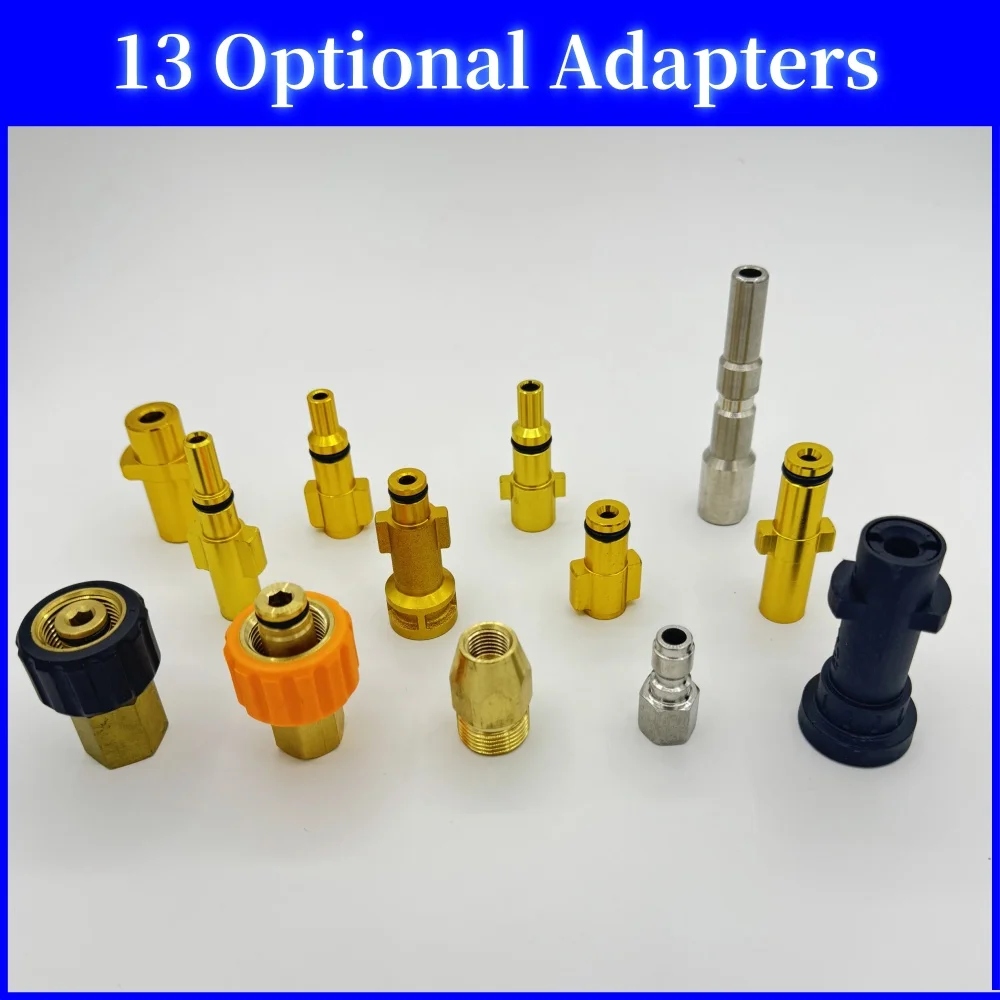 High-Pressure-Cleaning-Gun-Metal-Adapter-Snow-Foam-Lance-Hose-Adapter ...