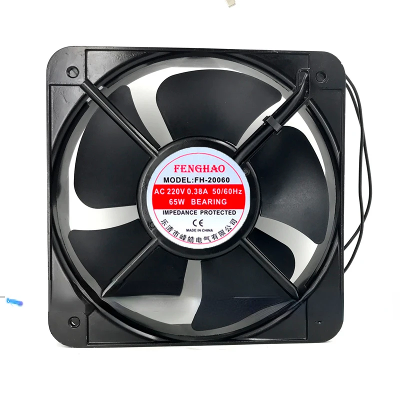 20CM Fan FH-20060 220V Axial Fan Welding Cabinet Chassis Cooling Fan ...
