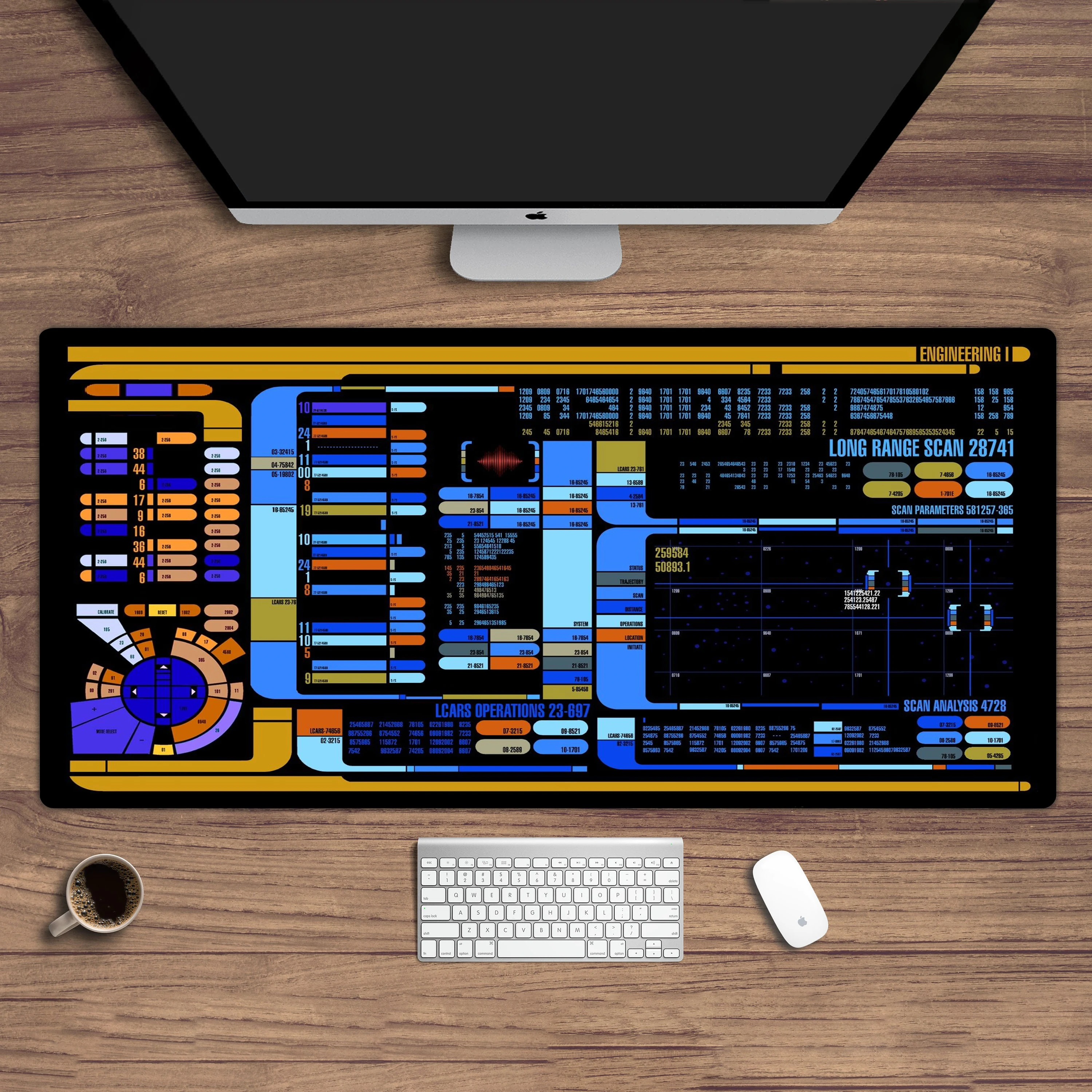 Sci-Fi-Console-Display-Table-Mat-Jumbo-Gamer-Mouse-Pad-Laptop-Pad-Acess ...