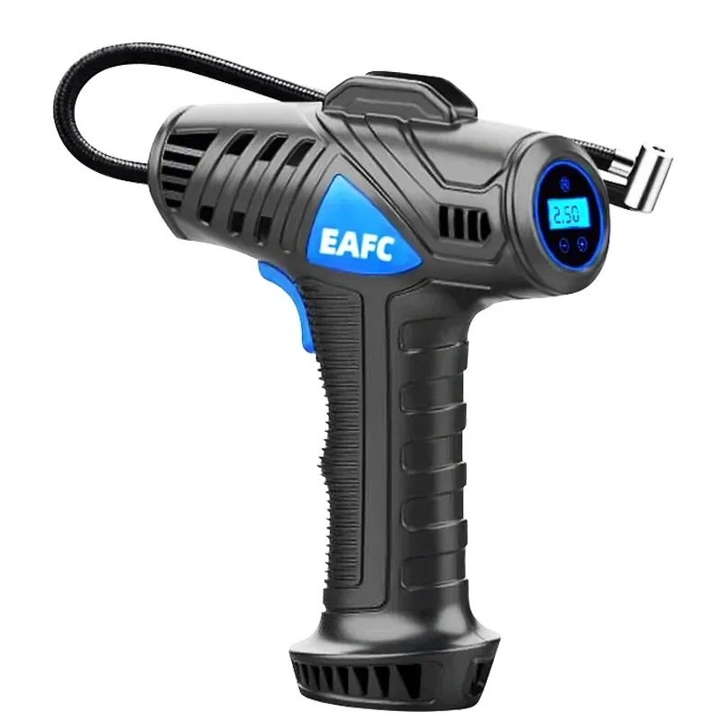 EAFC Handheld Car Air Compressor Wireless Air Pump Smart Digital Tire ...