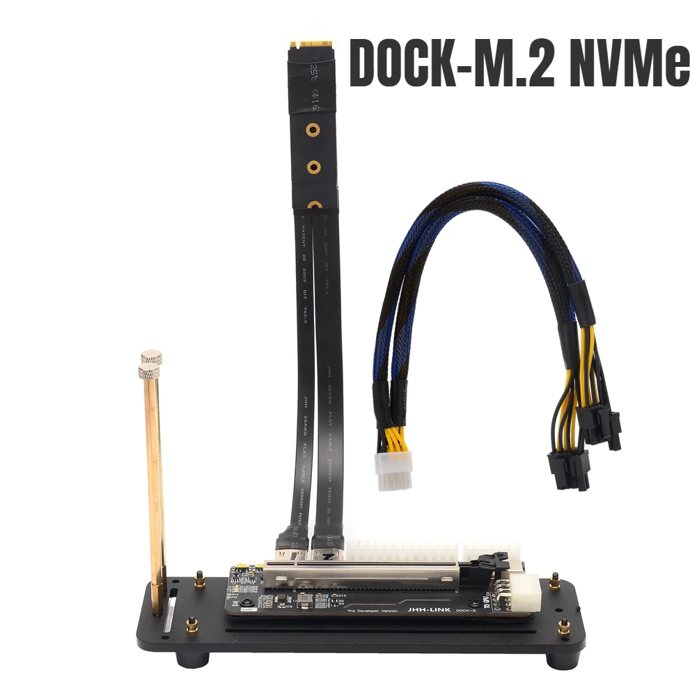 External Notebook Pc Graphics Card Docking Pcie X16 To M.2 Key M Nvme ...