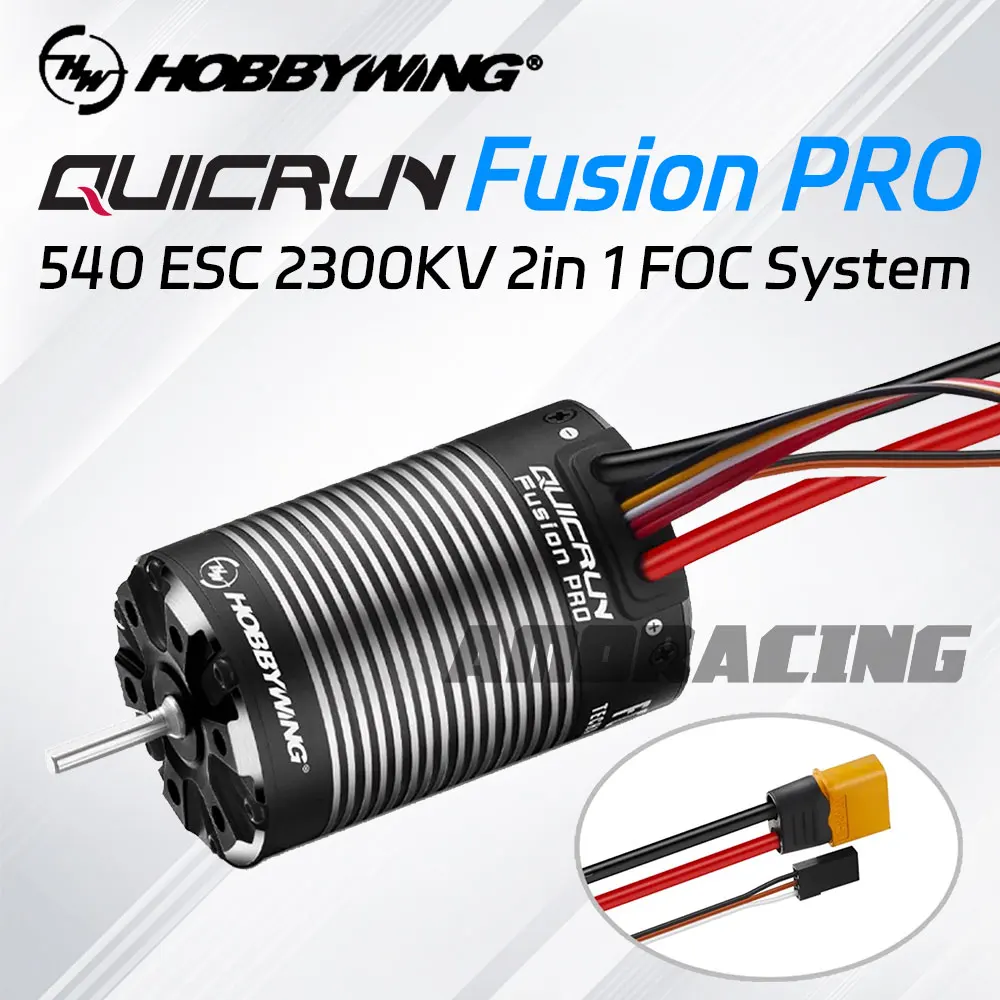 Hobbywing-QuicRun-Fusion-PRO-2-in-1-Combo-Brushless-Motor-2300KV-1800KV ...