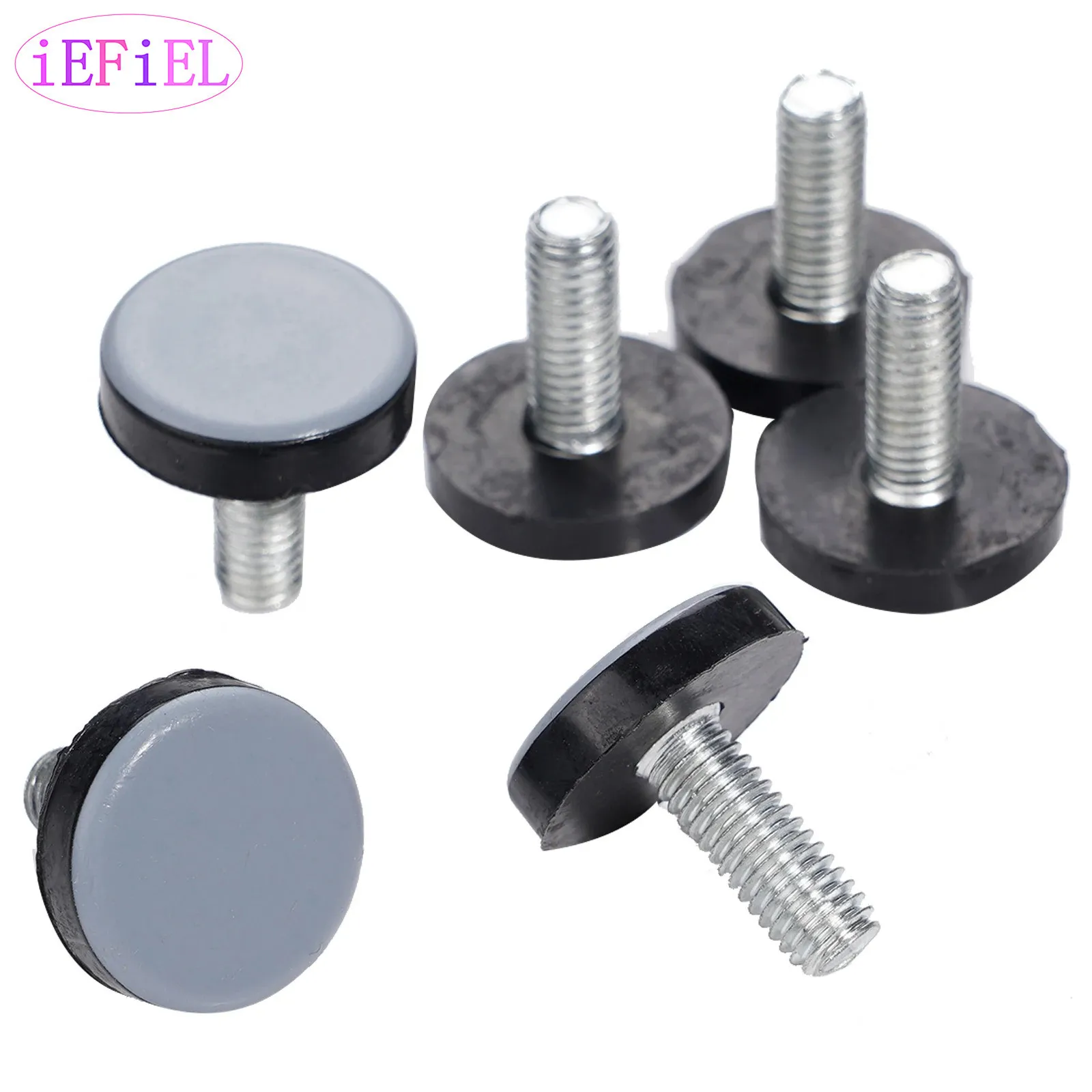 6Pcs-PTFE-Bottom-Furniture-Thread-Levelers-Adjustable-Furniture-Glide ...