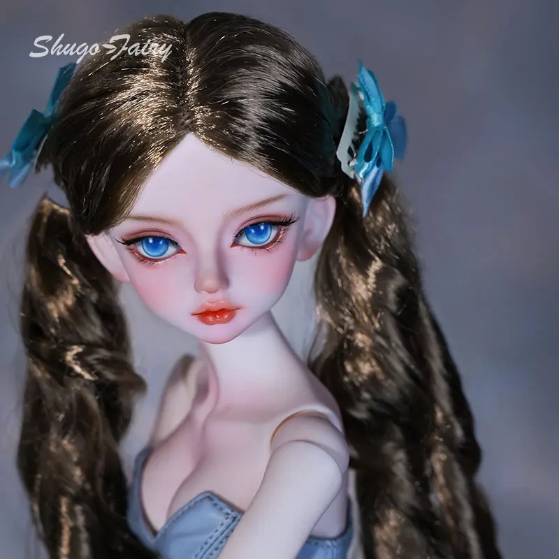 ShugaFairy Nancy 1/4 Bjd Doll Big Chest V-neck Leather Dress Fashion ...