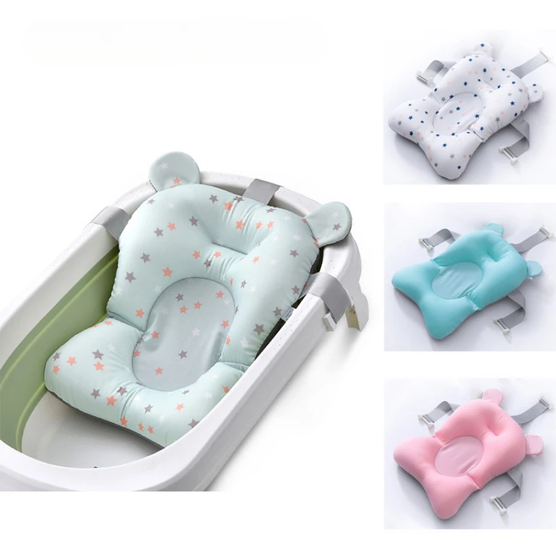 Tragbare-Baby-badewannen-unterlage-verstellbare-Badewanne-Dusch-kissen ...