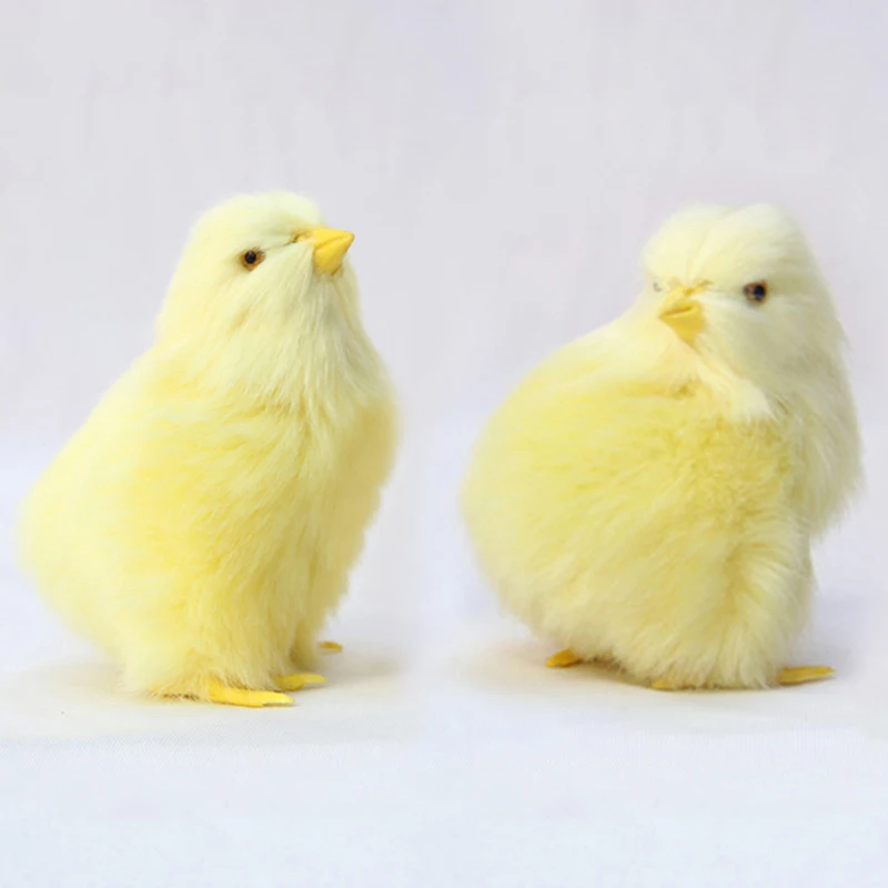 Realistic-Furry-Animal-Doll-Simulation-Chick-Soft-Plush-Toy-Children ...