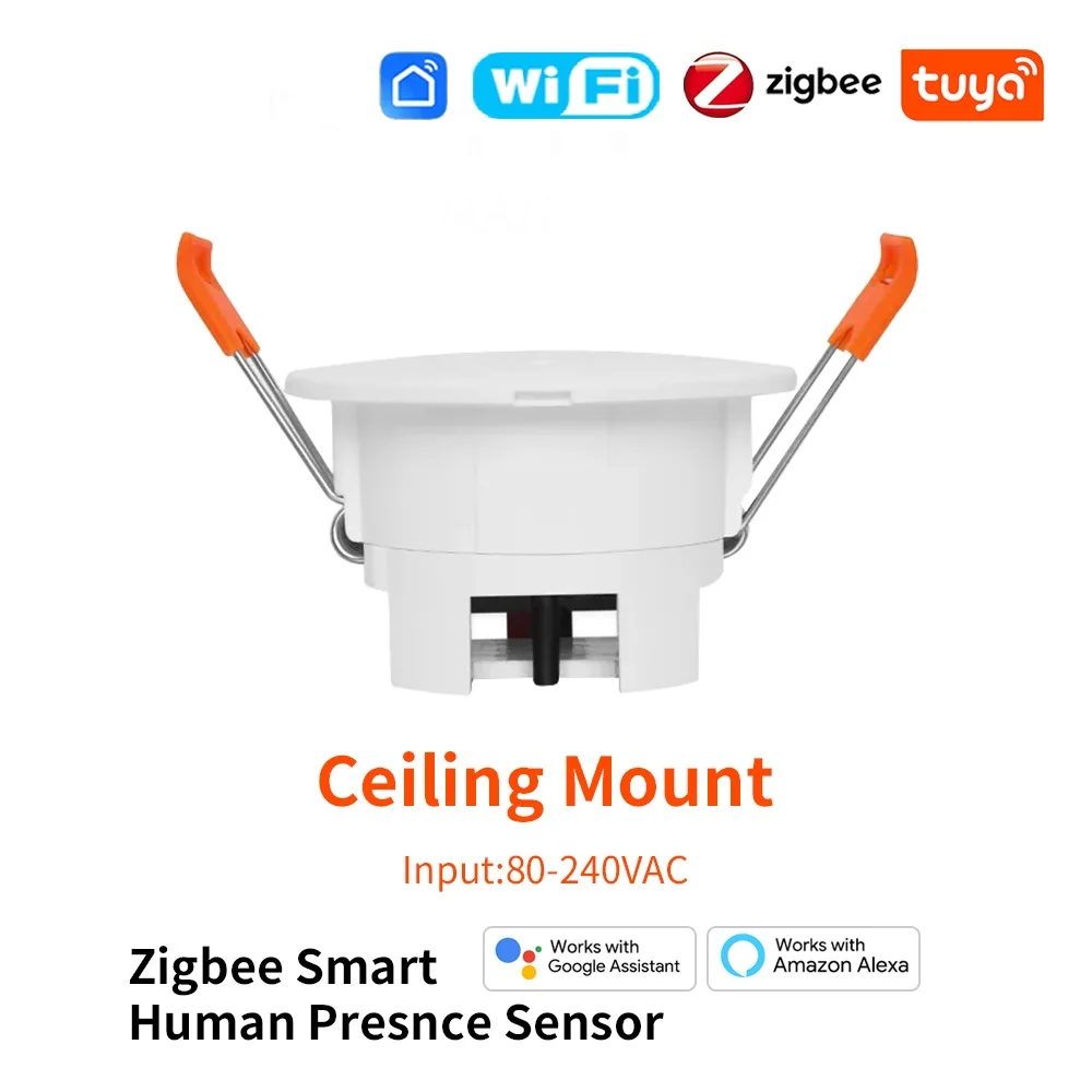 Tuya Zigbee/WiFi Human Presence Sensor MmWave Radar Detector Motion ...