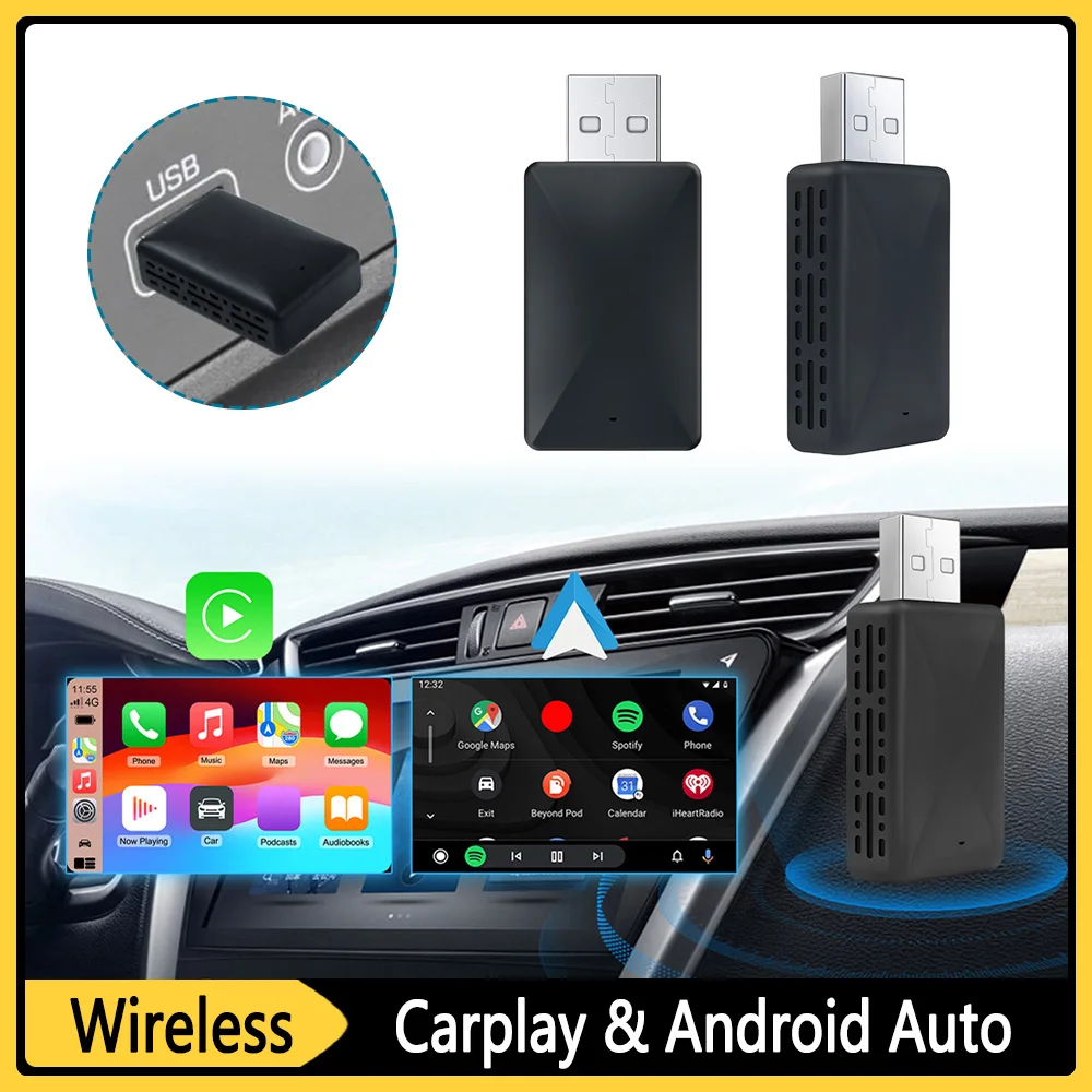 2-in-1-Android-Auto-Wireless-Adapter-CarPlay-Smart-Dongle-5Ghz-WiFi ...