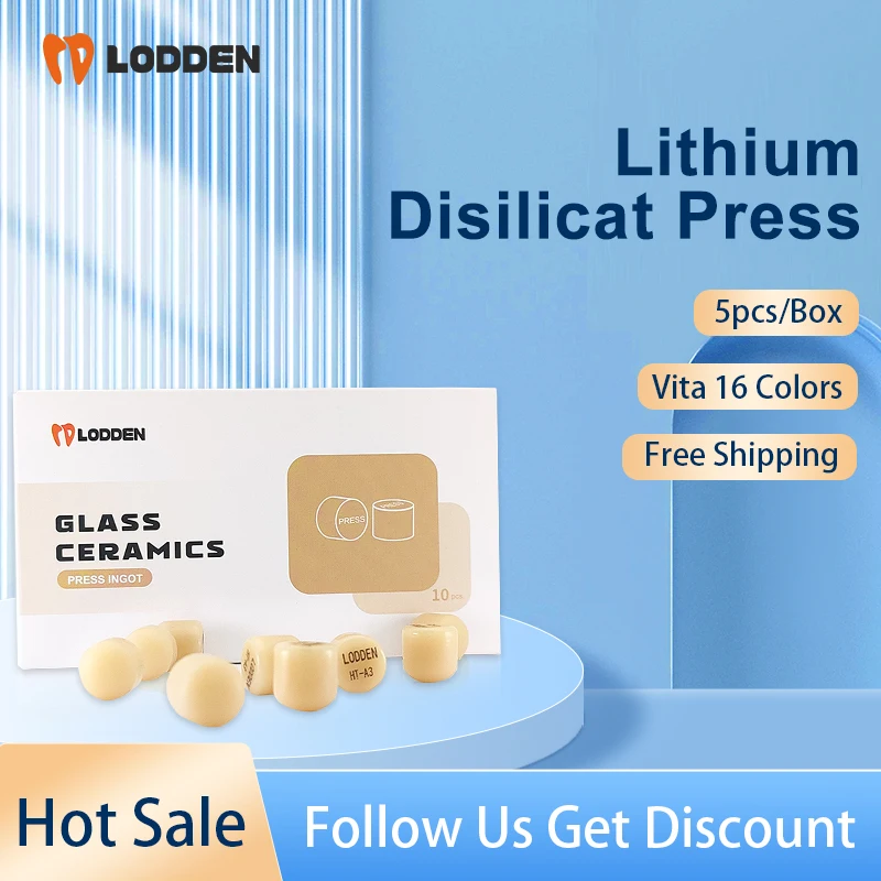 LODDEN-Press-Glass-Ceramic-Ingots-Dental-Press-Disilicate-Lithium-Block ...