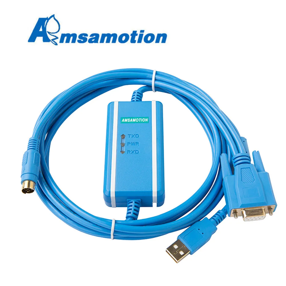 Allen Bradley PLC Programming Cable USB-1761-1747-CP3 For AB SLC 5/03 5 ...