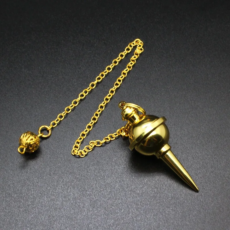 Cone-Real-Copper-Metal-Pendulum-for-Dowsing-Divination-Energy-Healing ...