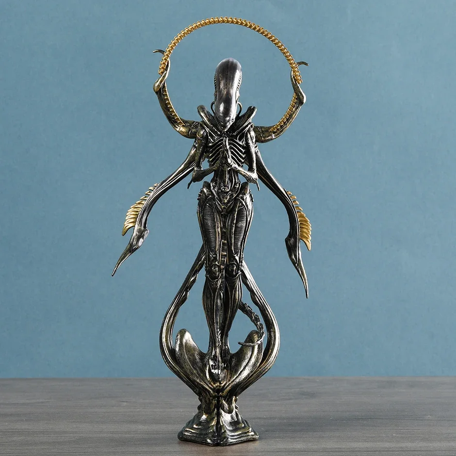 Alien-figura-de-Budismo-de-xenomorfo-estatua-de-PVC-modelo-de-decoraci ...