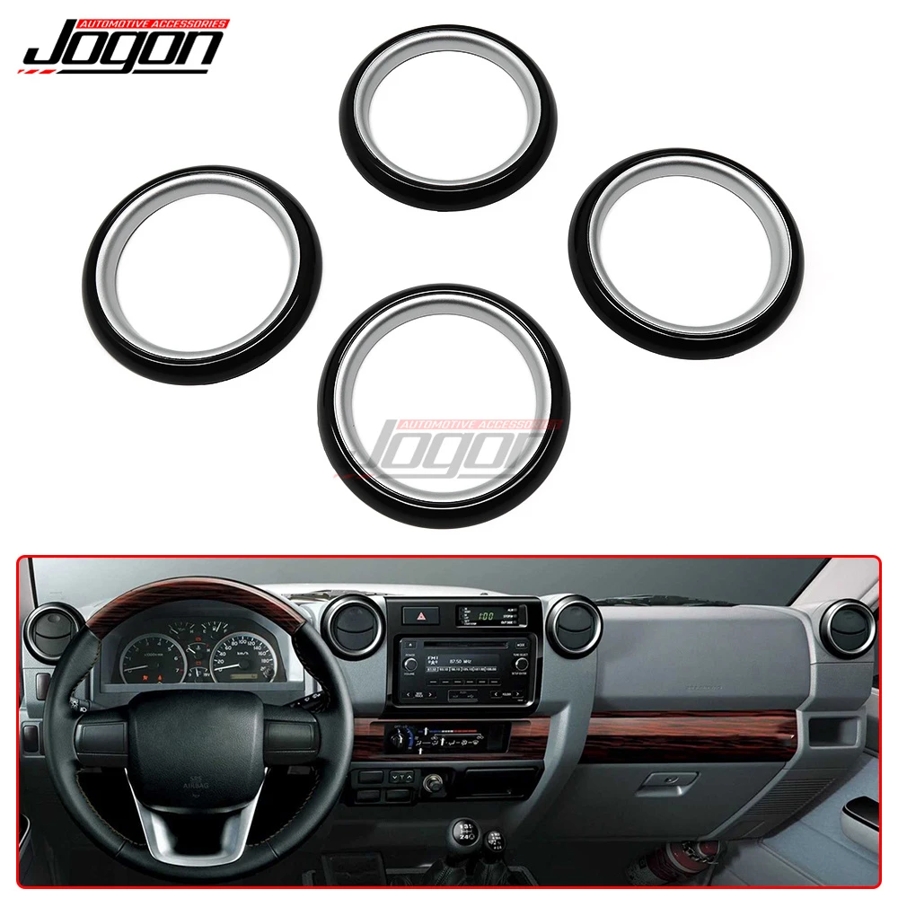 Car Air Vent Outlet Ring Cover Trim For Toyota Land Cruiser FJ70 FJ76 ...