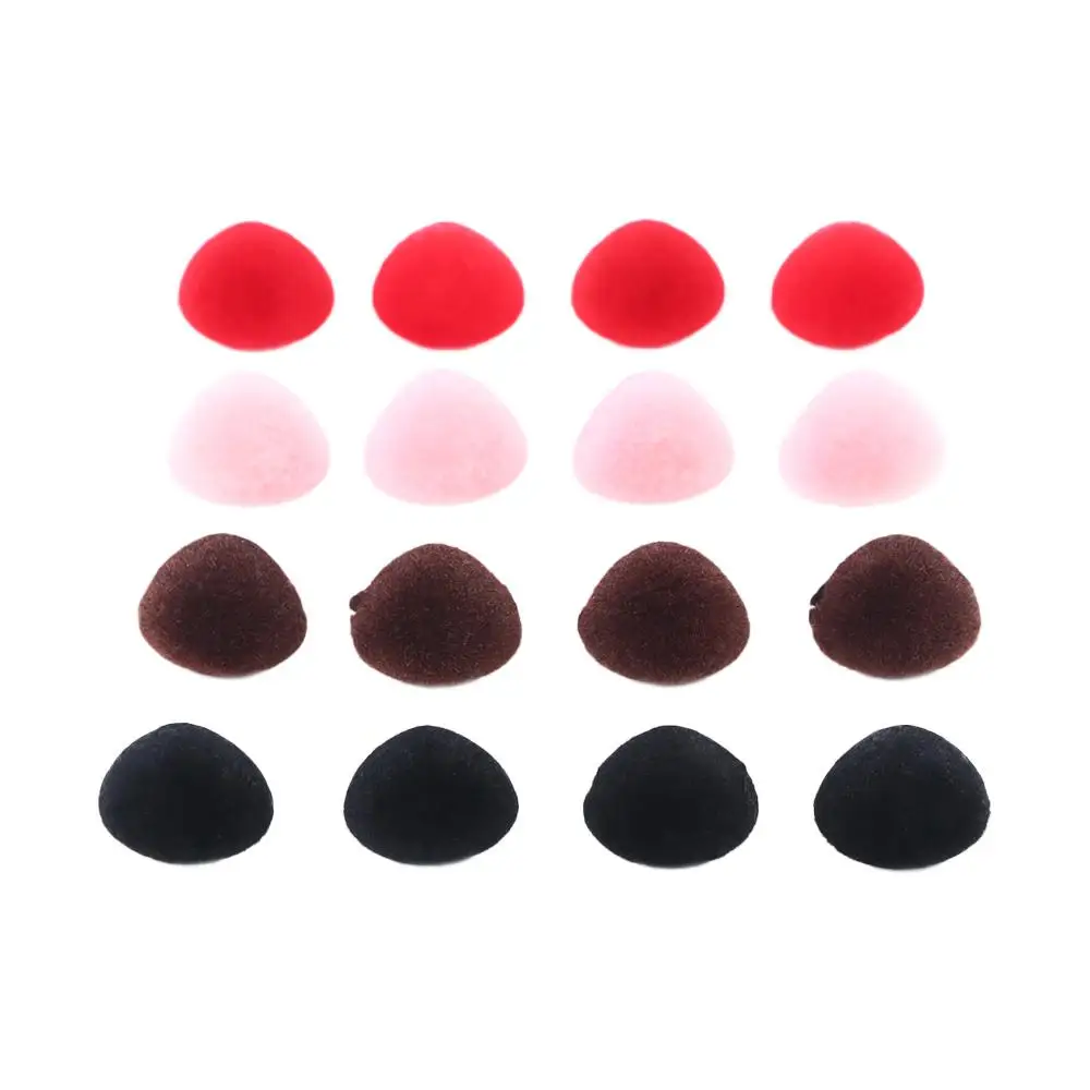 Puppet Dolls 12*14mm Velvet Nose Buttons Safety Nose DIY Bear Toy ...