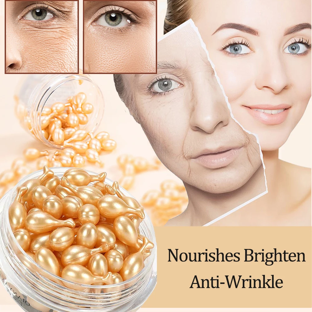 Facial-Care-Fullerene-Capsule-Lifting-Firming-Wrinkle-Serum-Elasticity ...