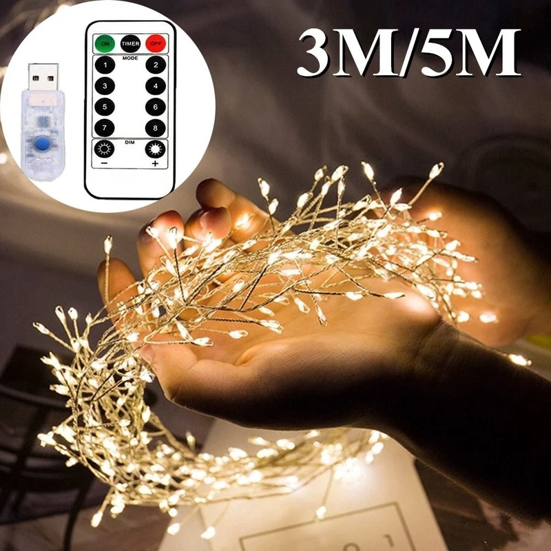 Led Firecracker Lights Fairy | Firecracker String Lights | Firecracke ...