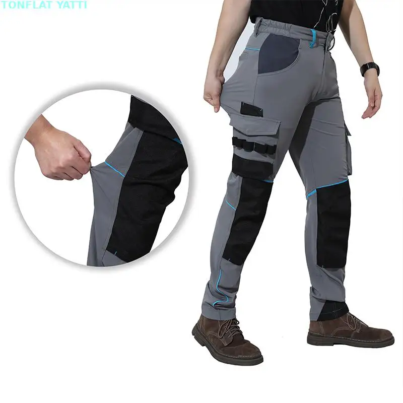 High-stretch-Work-Trousers-Multi-pocket-Wear-resistant-Hiking-Pants ...