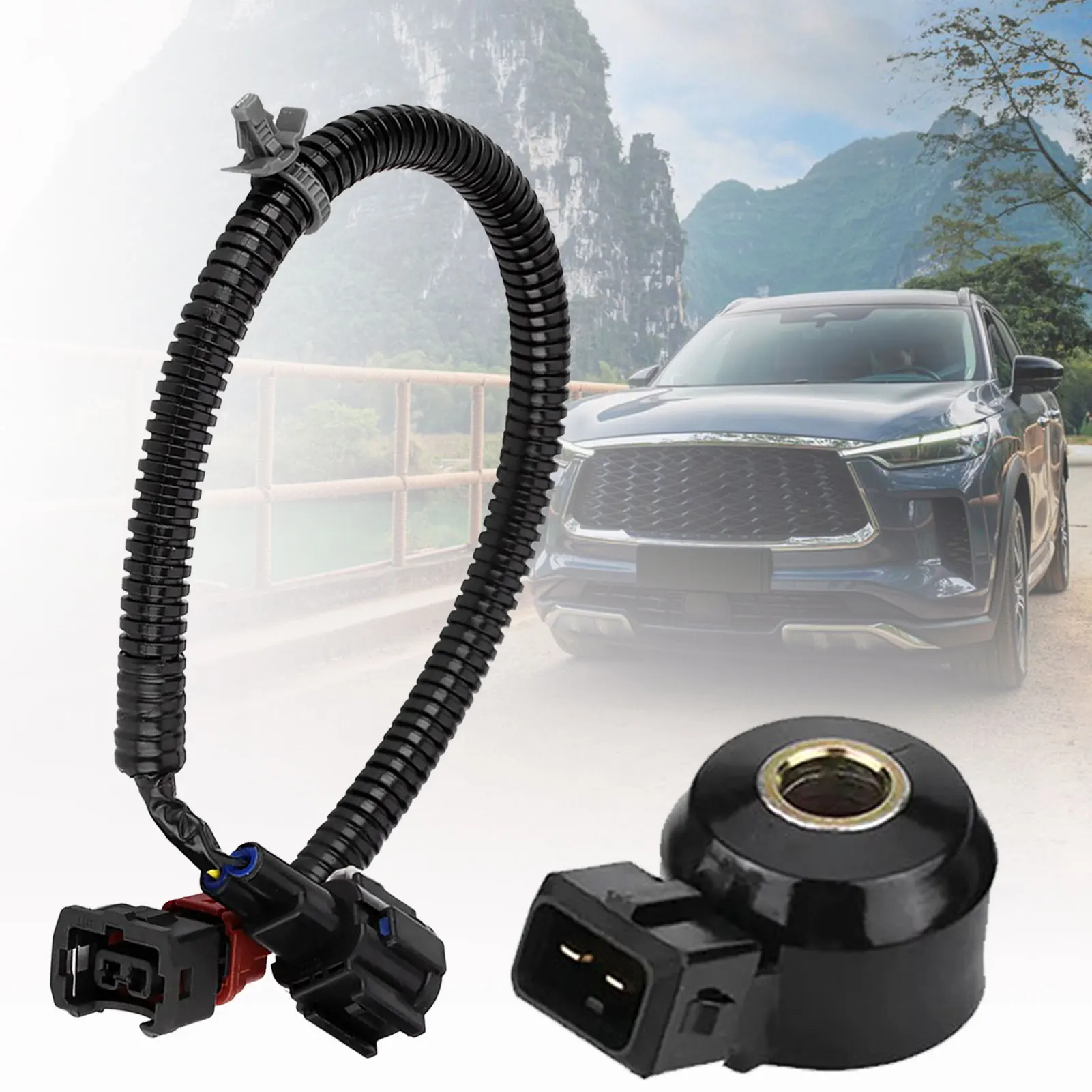 Knock-Sensor-Harness-Kit-Sturdy-Auto-Knock-Sensor-Replacement-Car ...