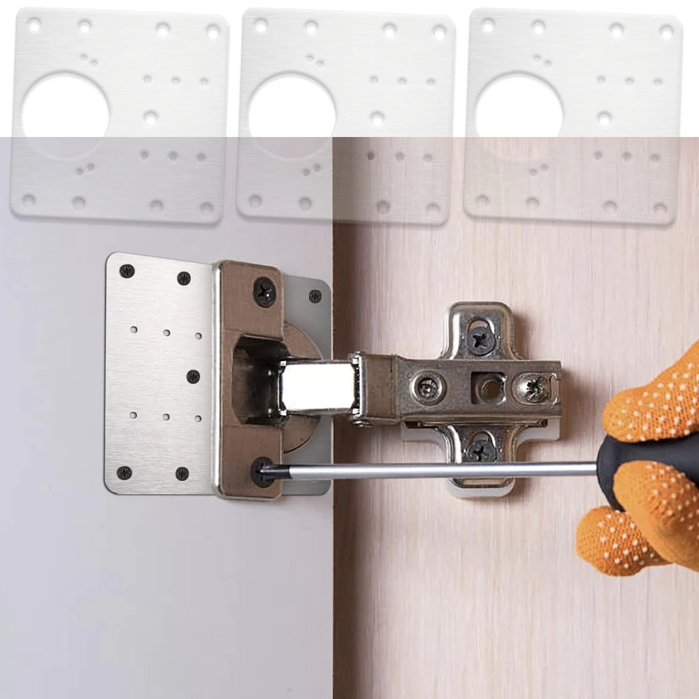 Home hinge repair fixing plate, cabinet hinge plate, cabinet door lock ...