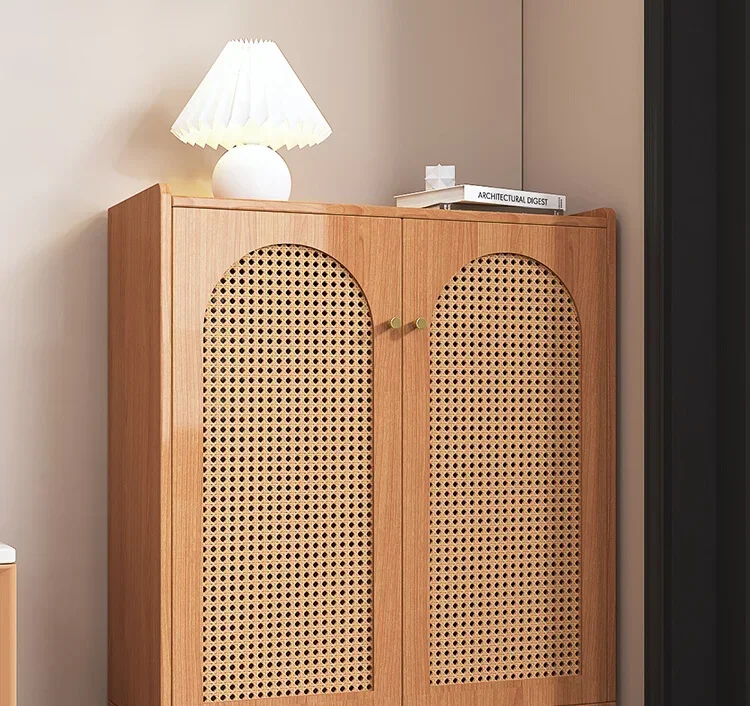 Japanese-style-shoe-cabinet-living-room-home-storage-shoe-rack-home ...