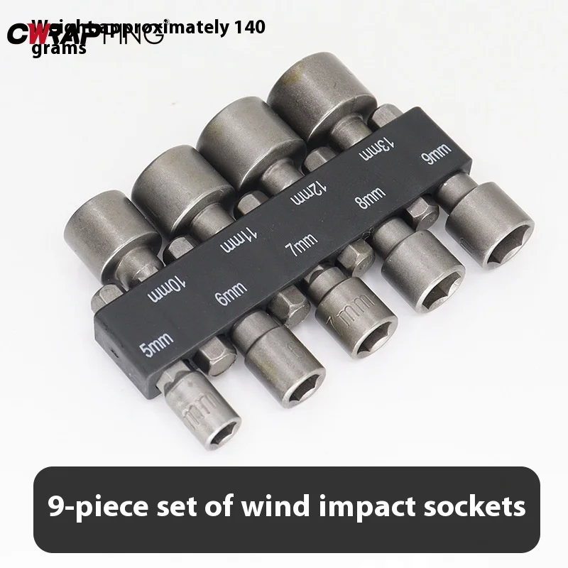 5mm-13mm Hex Sockets Sleeve Nozzles Nut Driver Set Screwdriver Set Bits ...