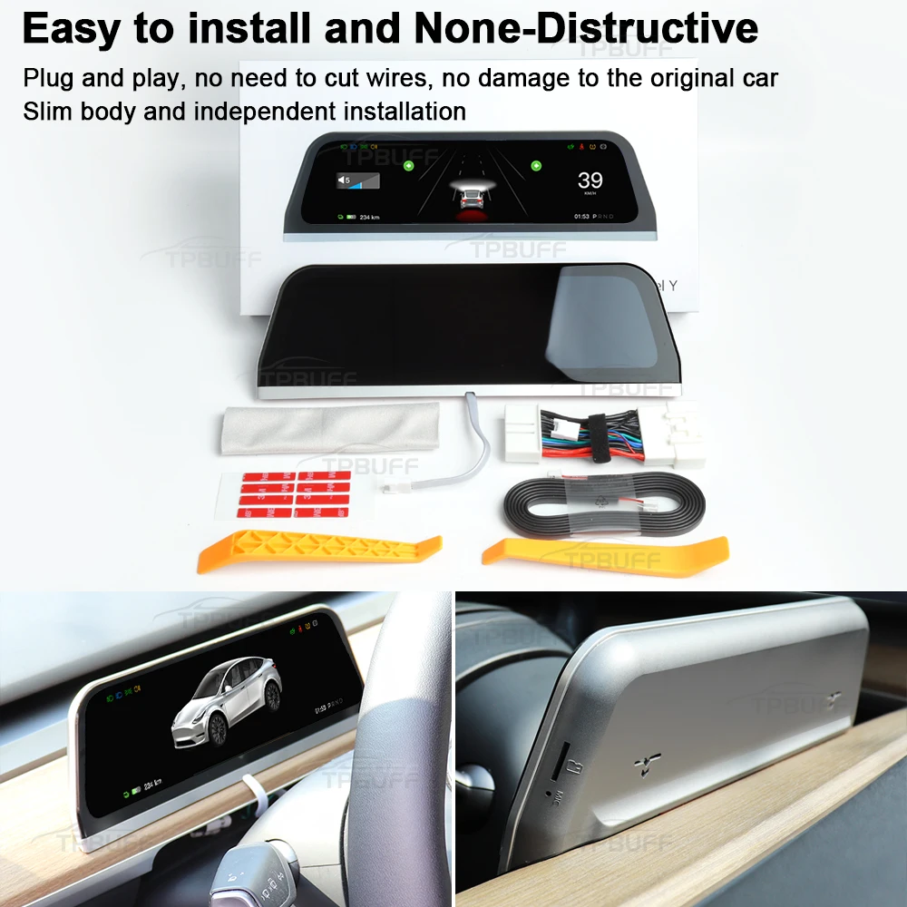 TPBUFF-9-66-in-Dijital-Pano-HUD-Tesla-Modeli-3Y-Head-Up-Display-Deste-i ...