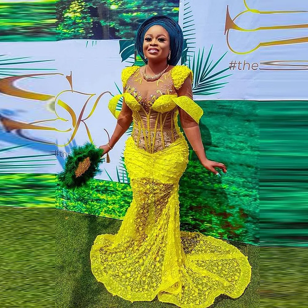 Plus-Size-Lace-Mermaid-Evening-Dresses-Illusion-Long-Sleeves-Sexy-See ...