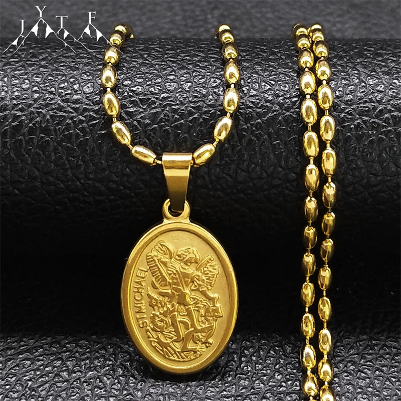 Colar de aço inoxidável para mulheres, corrente de clavícula, colares ...