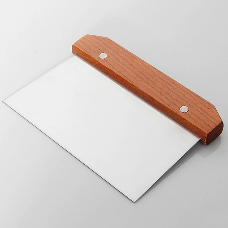 High Quality Dough Scraper Stainless Steel Pizza Cutter Kitchen Bakery ...