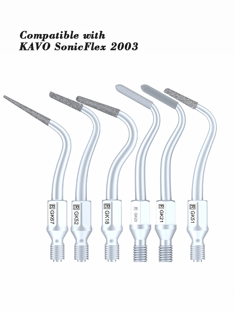 KAVO SONICflex 2003 치과 초음파 스케일러 스케일링 팁 GK18 GK20 GK21 GK51 GK52 GK67 ...