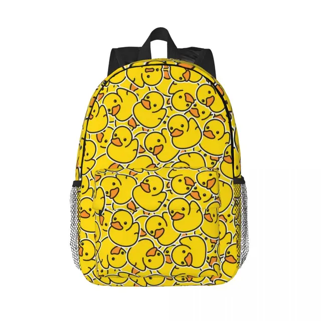 Ducks Cartoon Pattern Travel Backpack Women Men School Computer Bookbag ...