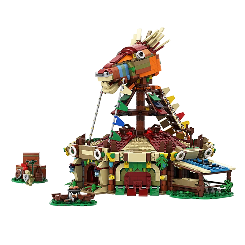 Legending -zelda Breath Of The Wild Building Blocks Stable Architecture ...