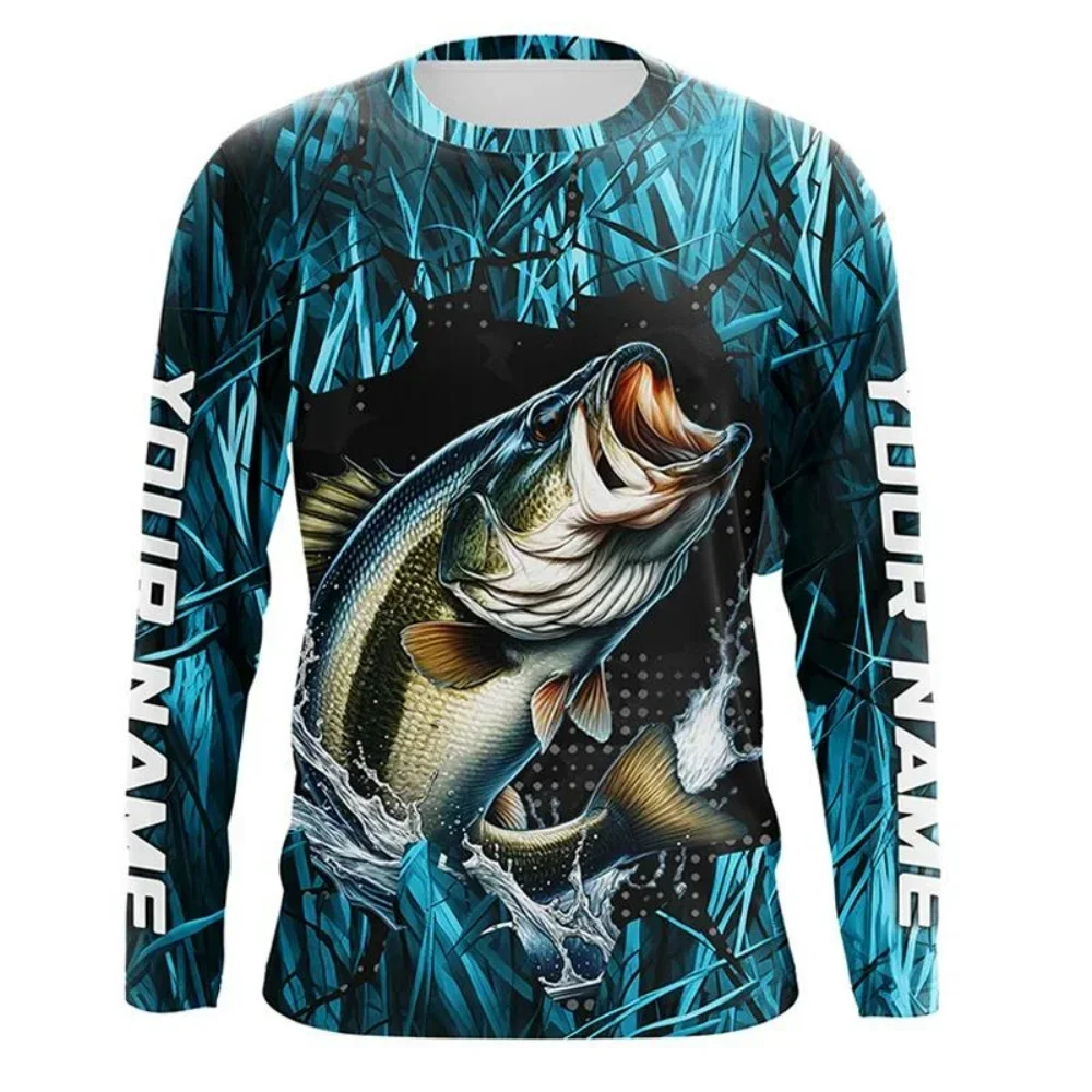 Men's Fishing Shirt Long Sleeve T-shirt Camping Outdoor Men's ...
