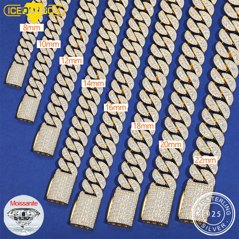 12mm-22mm-Cuban-Link-Chain-Hip-Hop-Men-Necklace-925-Sterling-Silver ...
