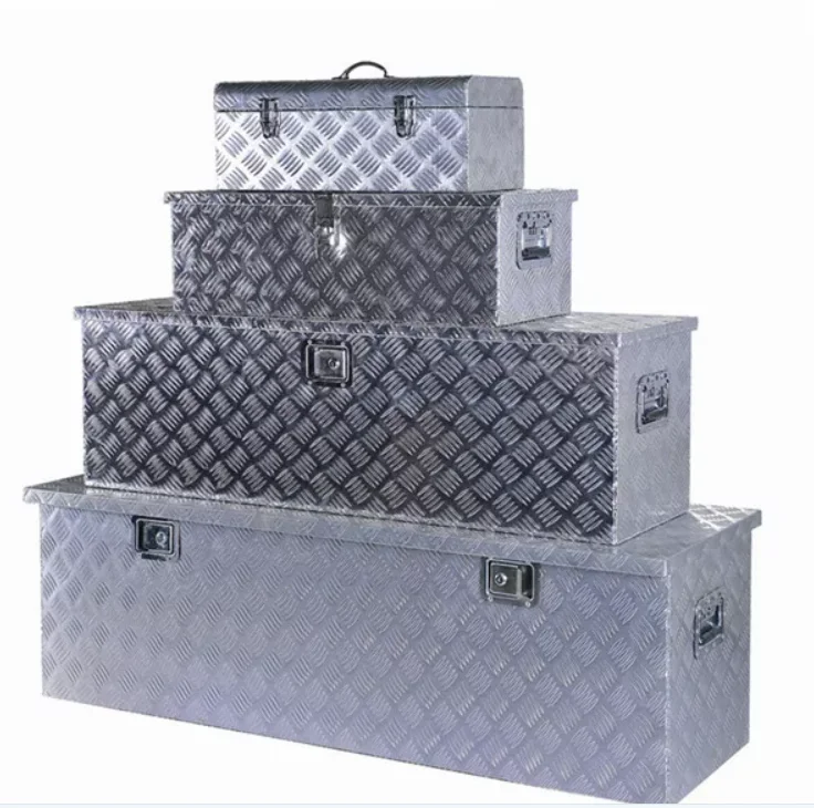 High Quality Aluminum Truck Tool Box Underbody Trailer Storage with Lock