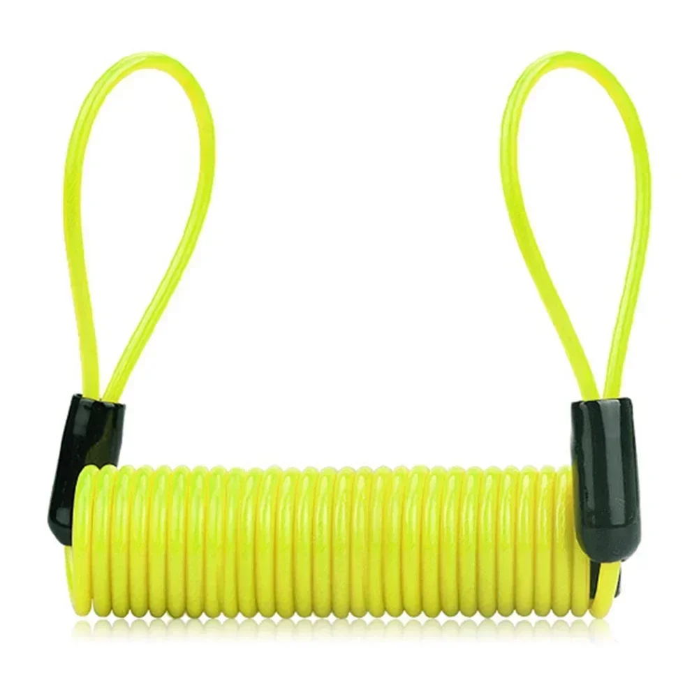 1pcs Bike Spring Rope Theft Disc Brake Lock Cable Motorcycle Helmet ...