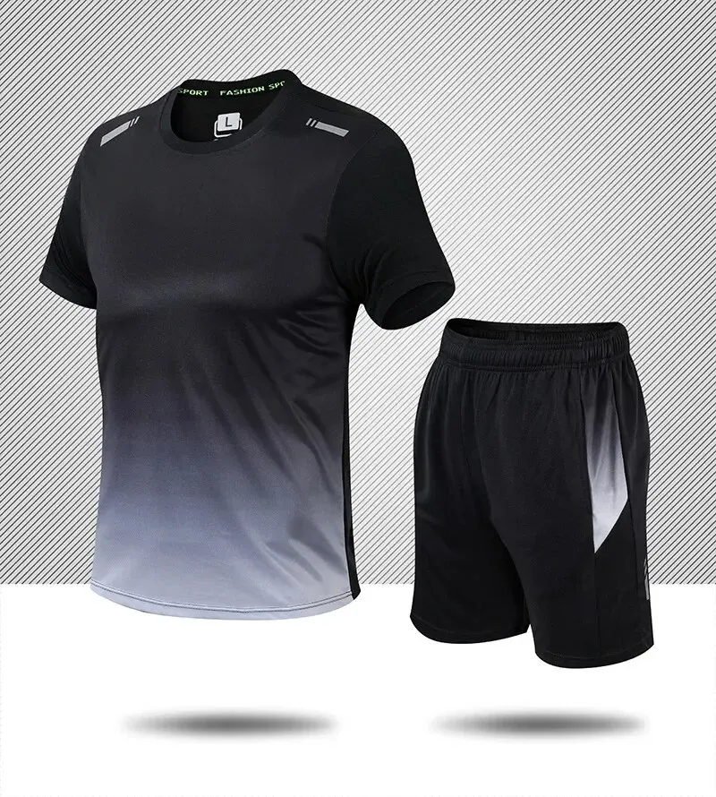 Men-Quick-dry-Sports-Set-Summer-Short-Sleeve-Short-Pants-Men-Style ...