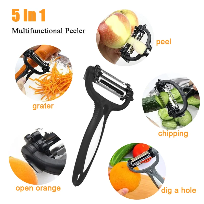 360-Degree-Rotary-Multifunctional-Kitchen-Mini-Peeler-Vegetable-Planer ...
