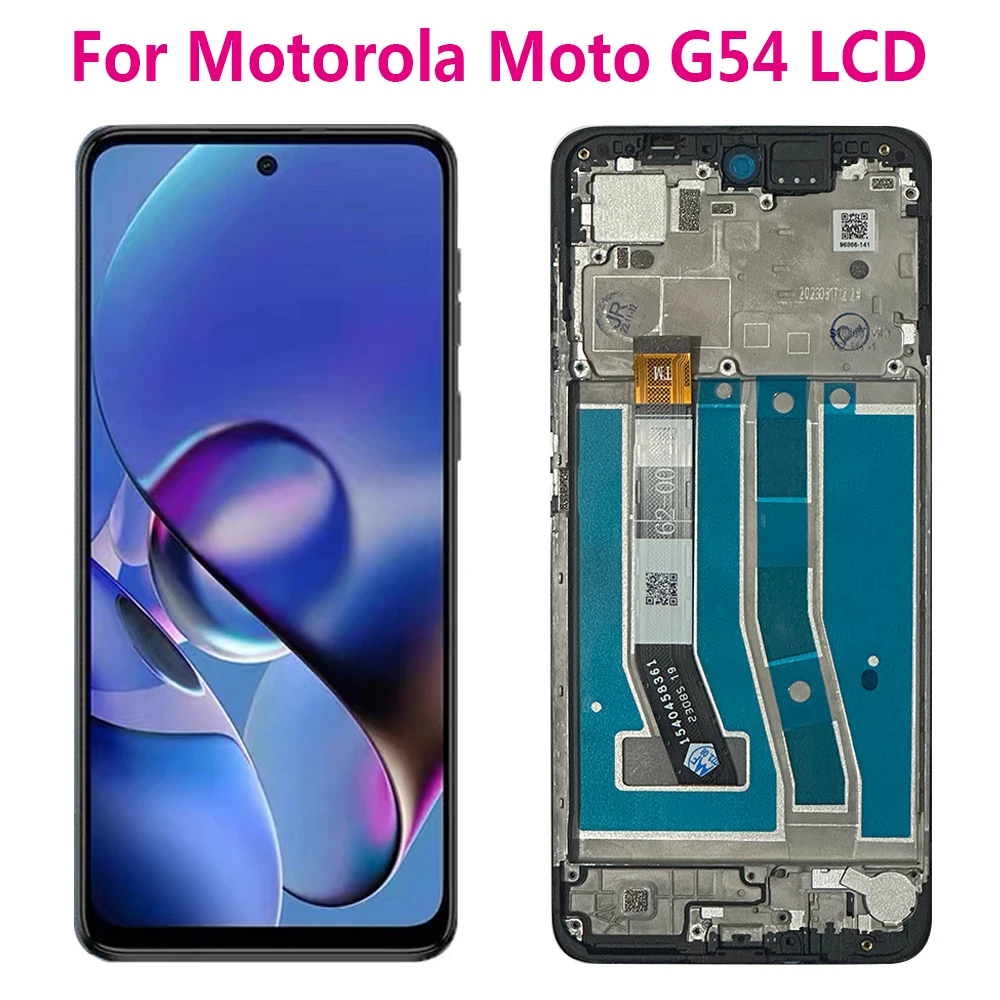 6-5-Screen-For-Motorola-Moto-G54-LCD-Display-With-Frame-Touch-Screen ...