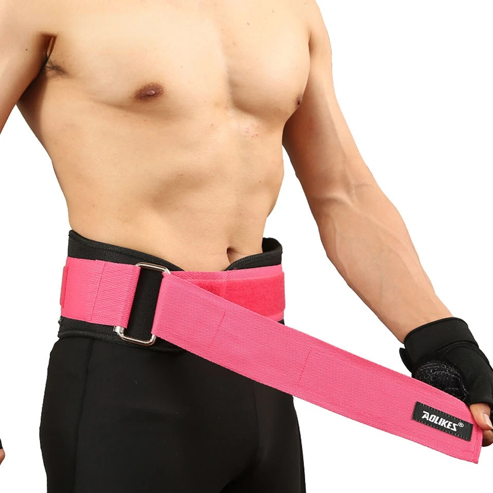 1PCS-Sport-Pressurized-Weightlifting-Bodybuilding-Waist-Support-Belt ...