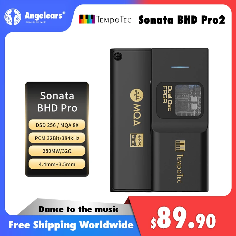 TempoTec Sonata BHD Pro USB C DAC,Headphone Amplifier 4.4mm& 3.5mm ...
