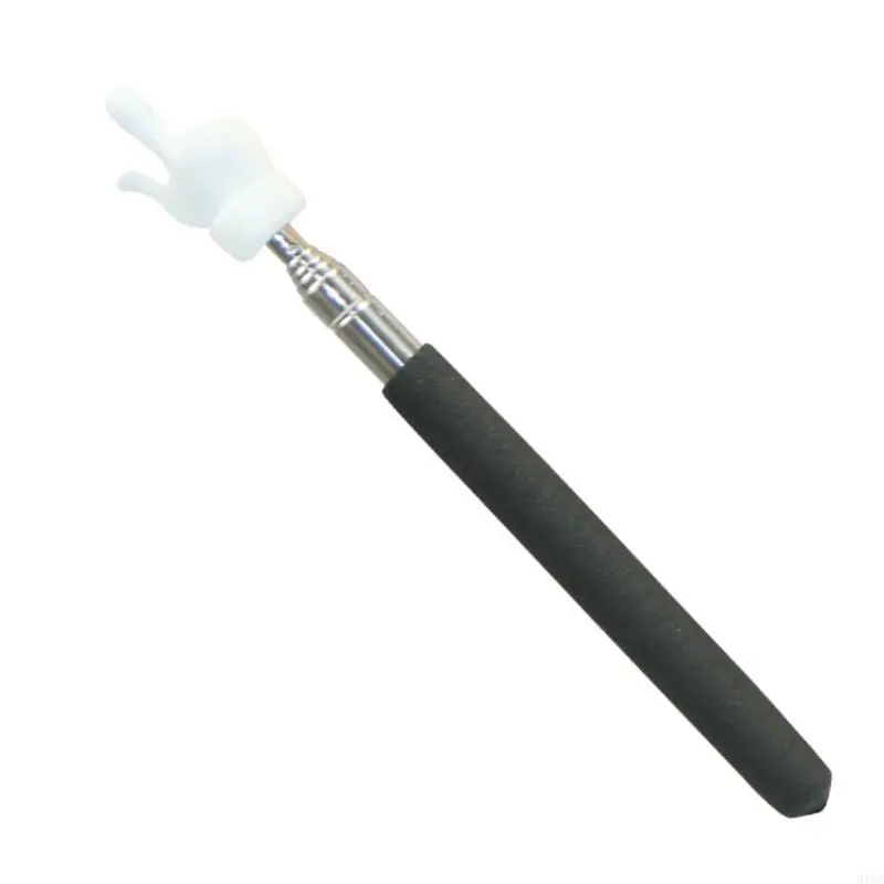 Telescopic Teacher Pointer with Finger Retractable Handy Pointer ...